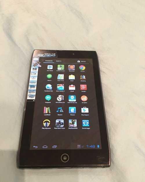 Acer iconia tab a100 планшет