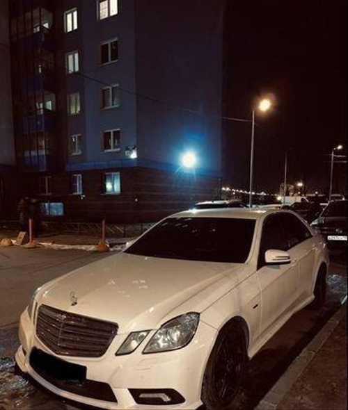 Губа,Сплиттер Mercedes W212