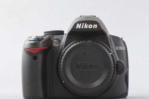 Фотоаппарат Nikon D3000 body бу