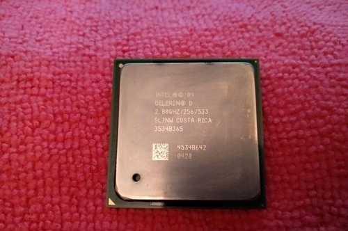 Процессор Intel Celeron D 2.80GHZ/256/533 S478