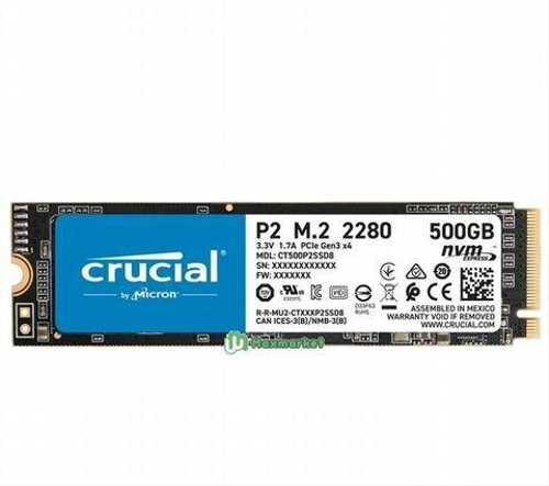 Твердотельный накопитель Crucial P2 SSD 500GB