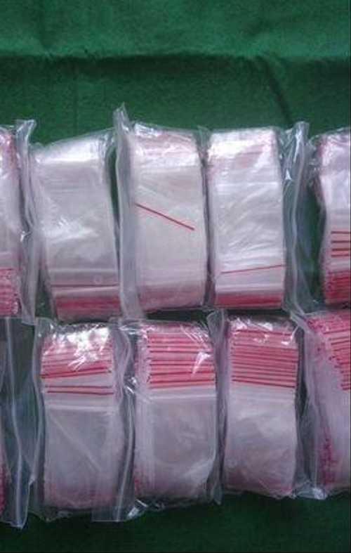 Пакет с замком зип 4*6 см 30мкм zip lock грипперы