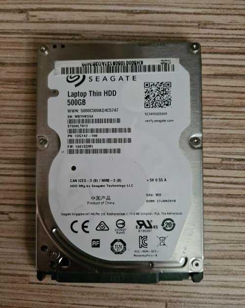 Seagate Laptop Thin HDD 500gb