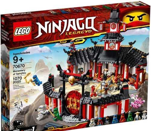 Lego Ninjago Лего 70670 Монастырь Кружитцу, новый