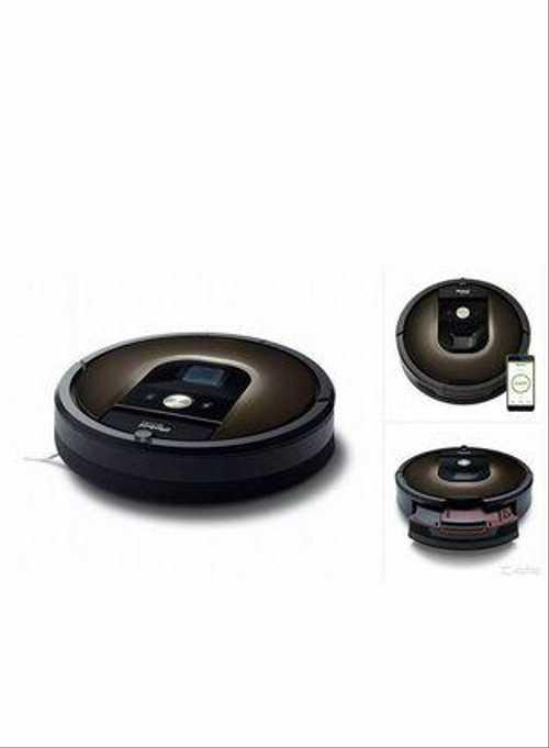 Робот пылесос IRobot Roomba 980 Black с wifi