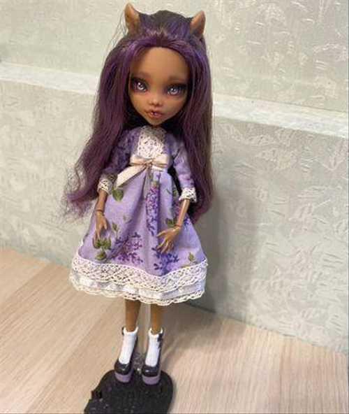 Monster high ooak Клодин Вульф