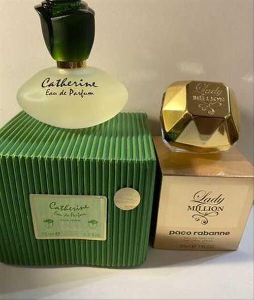 Rasasi catherine и Lady Million Paco Rabanne