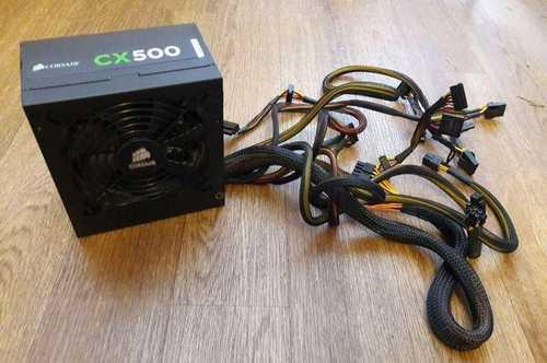 Блок питания Corsair CX 500W (CP-9020047)