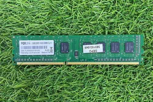 FoxLine 2Gb DDR3 1600