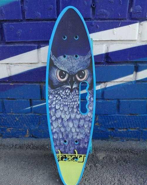Пенниборд, фишборд, скейтборд Gravital Owl 24"