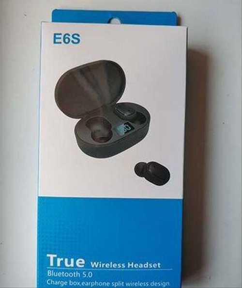 Беспроводные Bluetooth наушники E6S TWS