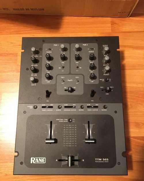 Баттловый аналоговый микшер Rane ttm 56s