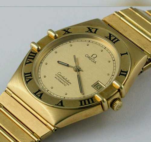 Часы Omega Constellation 18k gold