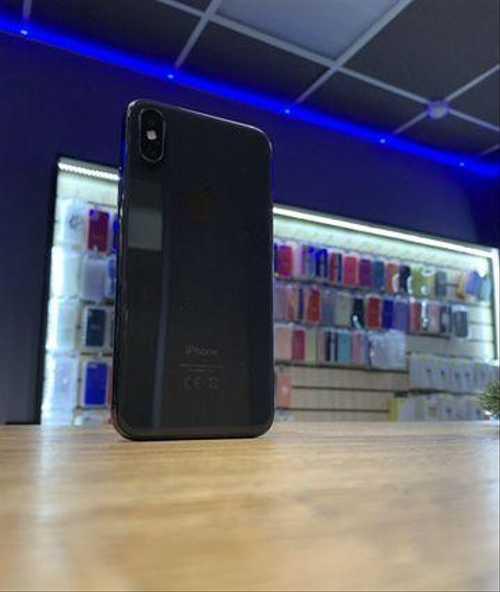 Телефон(model iPhone X(black(no Face) - origin byш