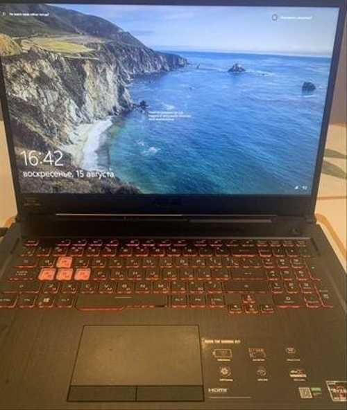 Asus tuf gaming A17 FA 706 IU- H 7119T