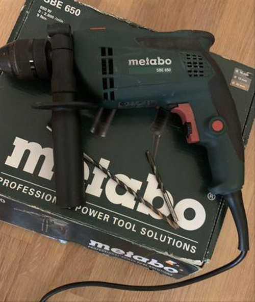 Дрель metabo sbe 650