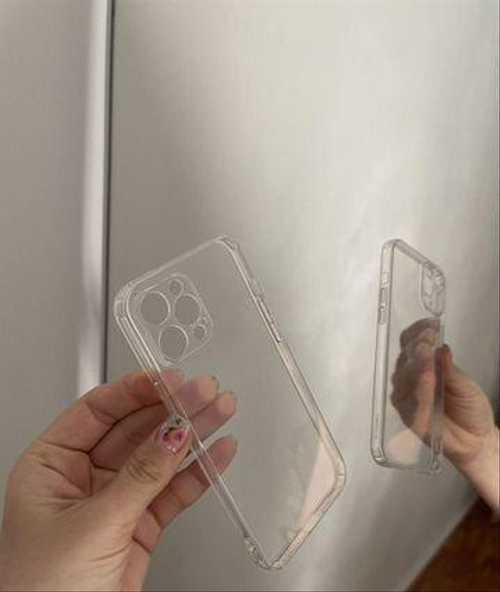 Чехол прозрачный силиконовый iPhone 12 pro max