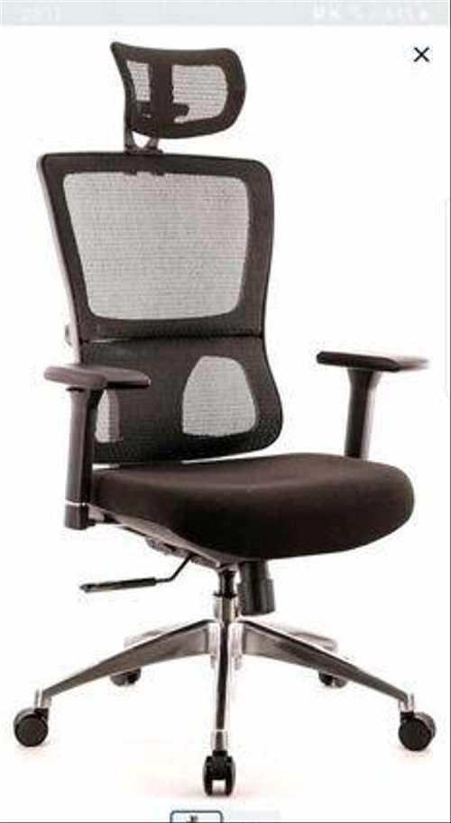 Офисное кресло Everprof Polo S, Сетка, черный