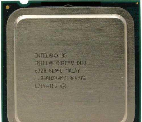 Intel core 2 duo 6320 1.86 GHz