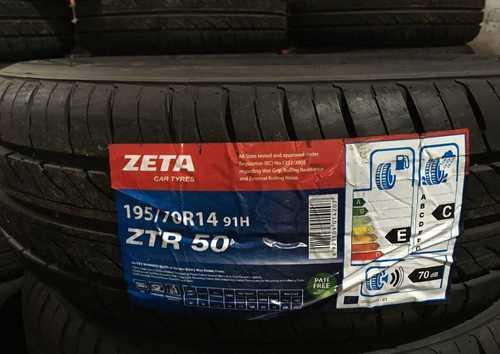 195/70 R14 Zeta ZTR50 новые летние шины