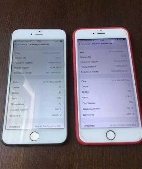 Телефон iPhone 6 plus 64gb