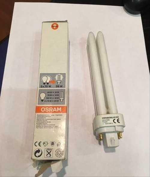 Лампа Люминисцентная Osram G24 26W