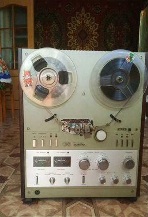 Советский стерео магнитофон Союз 110