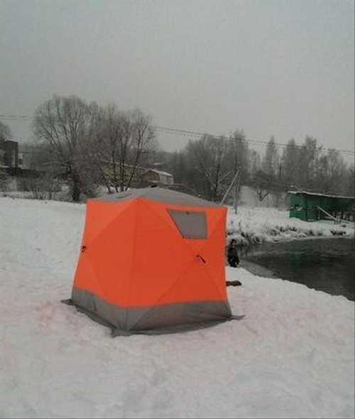 Палатка-куб зимняя 240х240х215 см