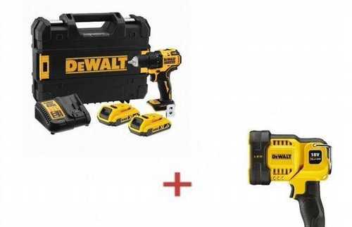 Аккумуляторный набор Dewalt DCD708D2T+DCL043