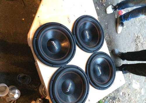 Сабвуфер Aria BZ15 2+2