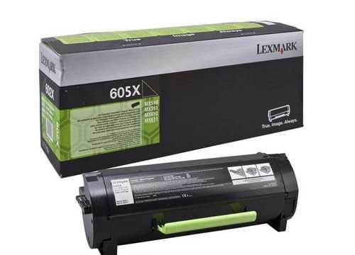 Картридж Lexmark 60F5X0E 605XE черный