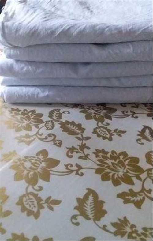 Льняные салфетки и скатерти СССР б/у