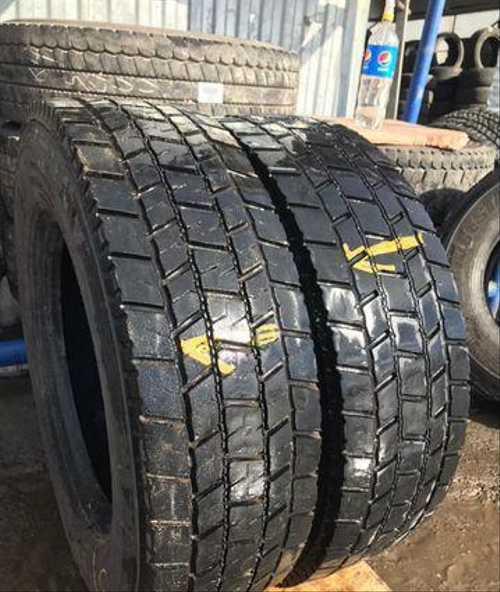 Пара бу шин на трёхтонник,Маз Bridgestone 215/75R1