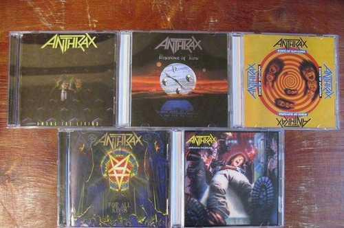 CD компакт диски Anthrax,Metallica,King Diamond