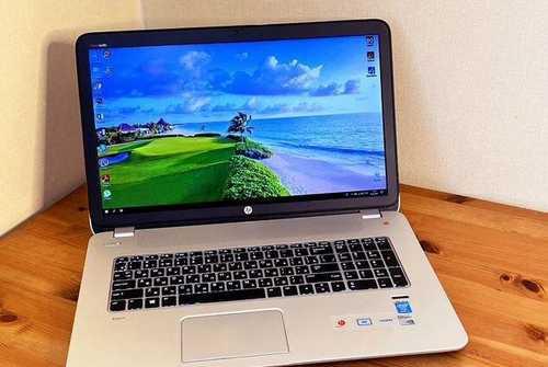 Ноутбук Core i7 Большой алюминиевый HP