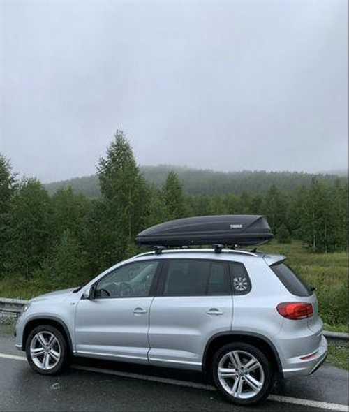 Автобокс Thule pacific 780 с перекладинами
