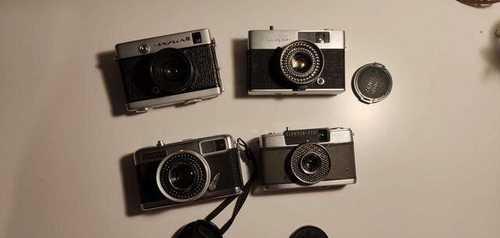 Полукадровые фотоаппараты (Yashica, Olympus, Фэд