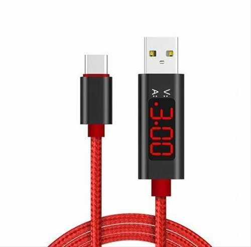 USB-кабель с ЖК-дисплеем для iPhone и iPad