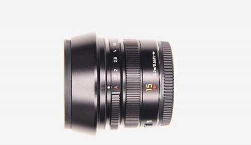 Panasonic Lumix G 15mm f/1.7 Asph DG обмен