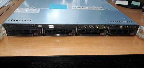 Сервер SuperMicro в стойку (1 unit)