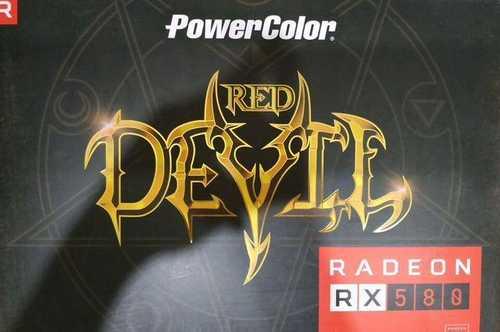 Видеокарта PowerColor Red Devil Golden RX 580 8GB