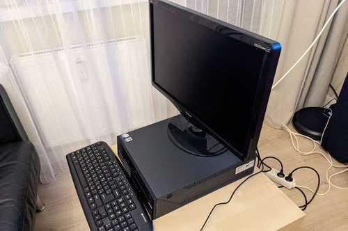 Компьютер с монитором IBM Lenovo Thinkcentre M55