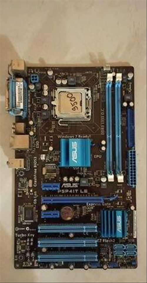 Asus P5P41T LE + Intel Core2 Quad Q9500