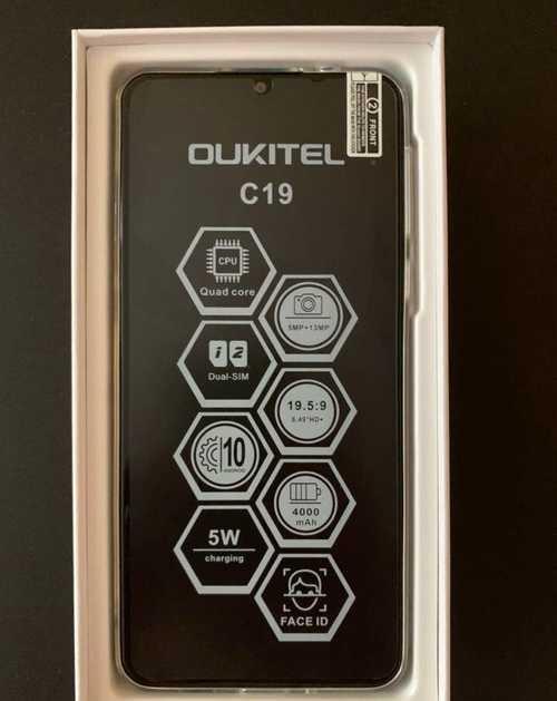 Oukitel C19 2/16 LTE + наушники