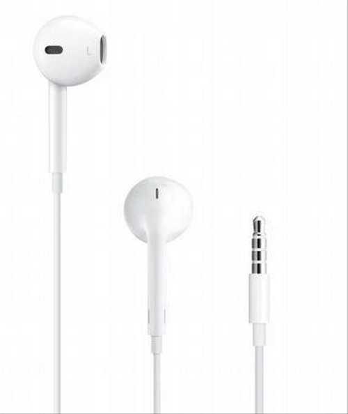 Наушники Apple EarPods (3.5 мм) белые