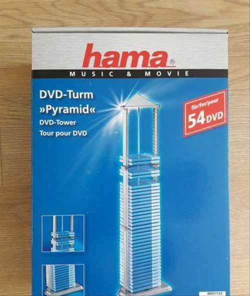 Стойка для DVD Hama Piramid на 54 диска