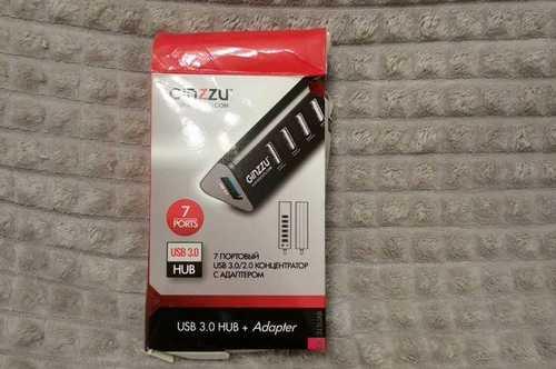 Разветвитель USB 3.0 Ginzzu GR-315UAB