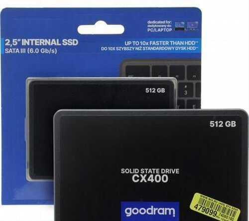 Ссд Goodram SSD 2.5 512GB CX400 ssdpr-CX400-512-G2