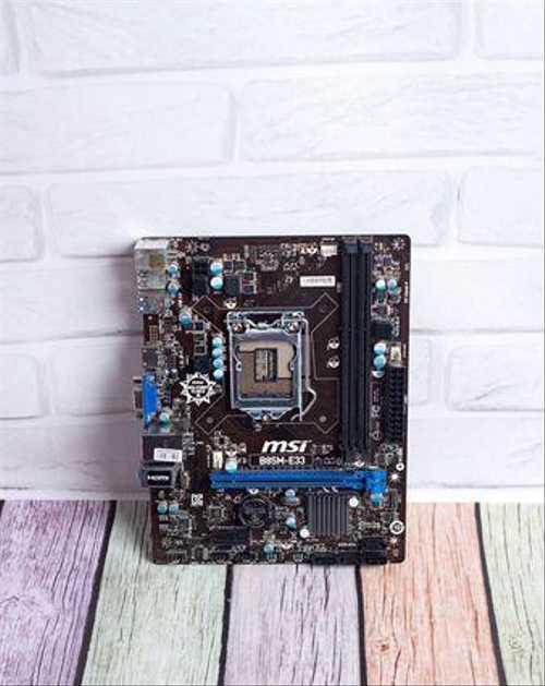 Msi b85m e33 подключение