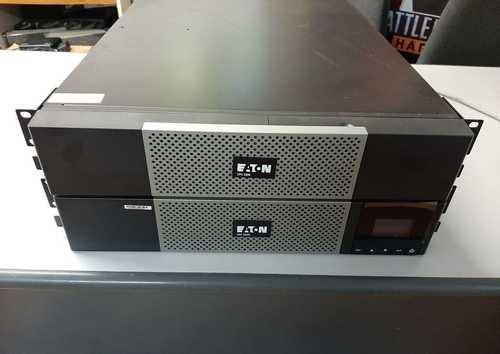 Ибп Eaton 5PX3000iRT2U с дополнительной батареей